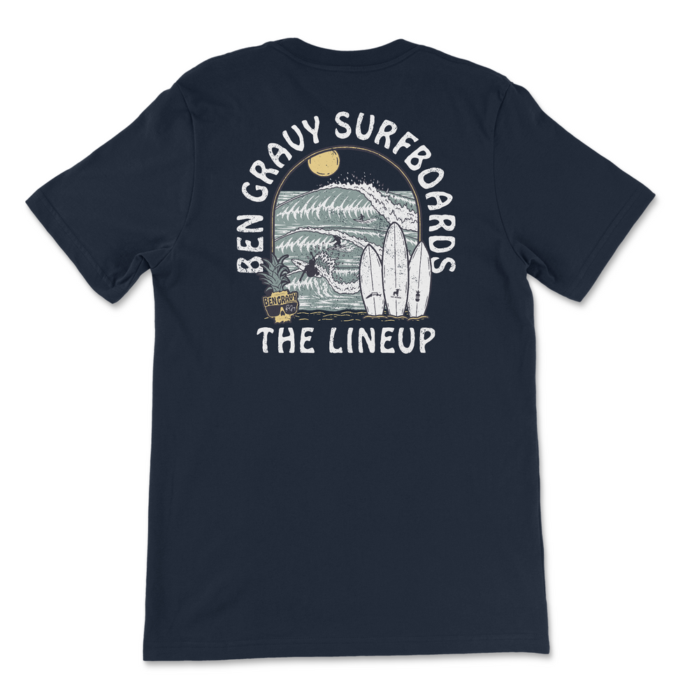 The Lineup T-Shirt – Ben Gravy
